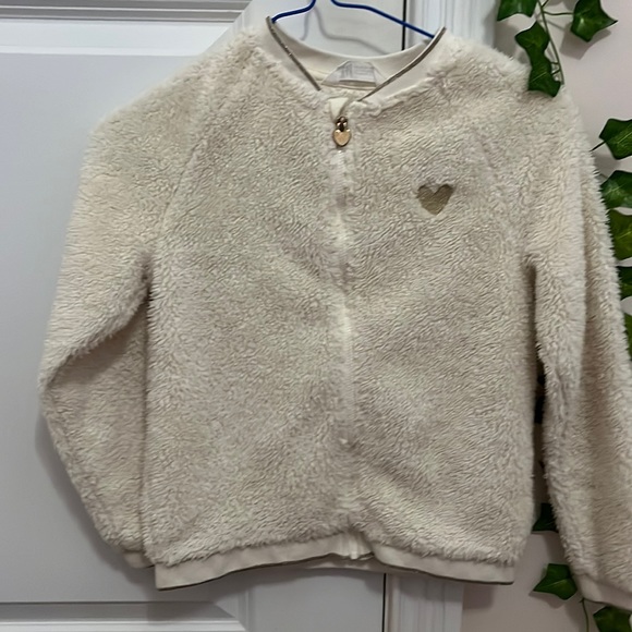 H&M | Jackets & Coats | Really Comfy Fluffy Jacket Good For Not Too Hot ...